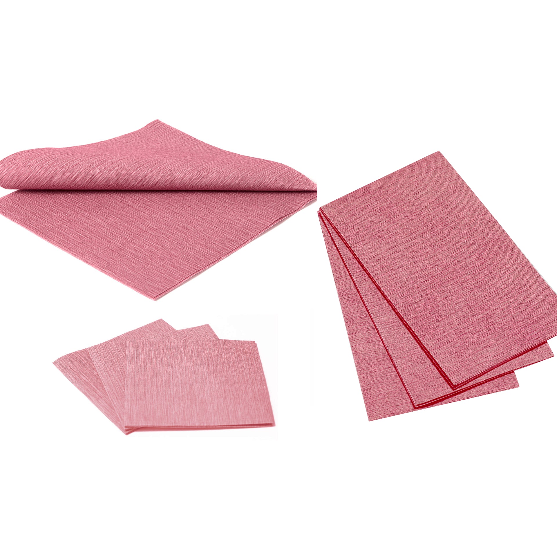 The Napkins Deluxe Napkins - Ruby Red, 25pcs | Counterpoint Design ...